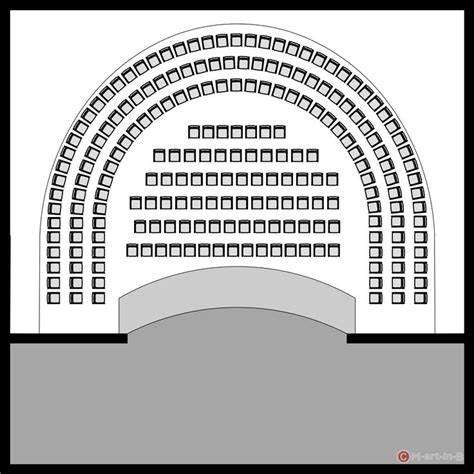 Baroque Horseshoe Auditorium With Proscenium Stage