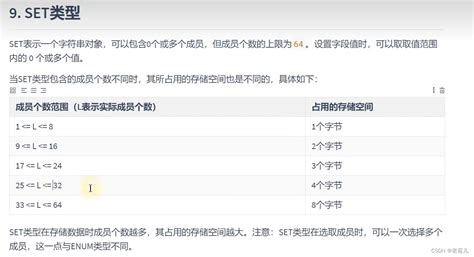 数据库mysql 数据类型概述p59——p65 csdn博客