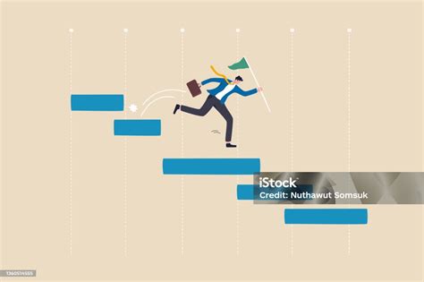 프로젝트 관리 폭포는 프로젝트 관리 다이어그램에서 깃발 점프를 하는 대상 타임라인 개념 내에서 제공하거나 시작하는 전체 작업 및 워크플로우를 추적합니다 계획에 대한 스톡