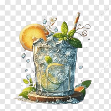 따뜻한 날 시원한 음료에 딱 맞는 얼음 조각과 레몬 조각으로 채워진 상쾌한 유리 얼음 조각과 레몬 조각으로 채워진 상쾌한 유리 따뜻한 날에 시원한 음료를 마시기 딱 좋은