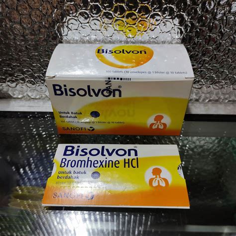 Bisolvon Tablet Harga Per Strip 10tablet Lazada Indonesia