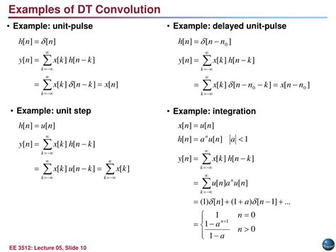 Ppt Lecture 05 Convolution Of Discrete Time Signals Powerpoint Presentation Id3198856