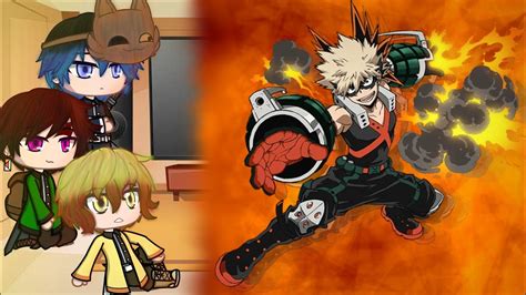 Demon Slayer Reacts To My Hero Academia Part 2 Katsuki Bakugo Youtube