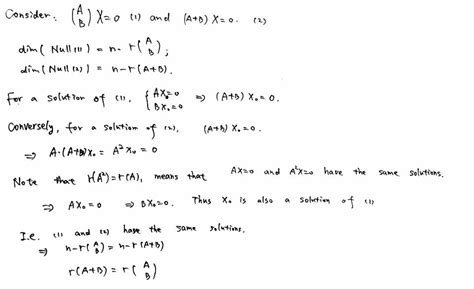 Question In Linear Algebra Mathematics Stack Exchange
