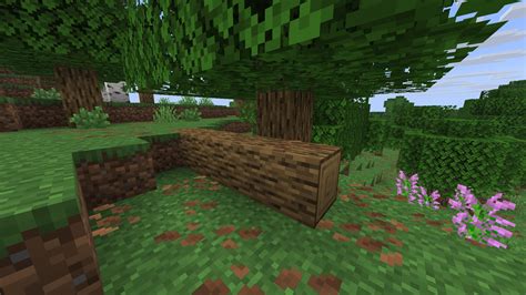 Living Leaf Litter Minecraft Resource Pack