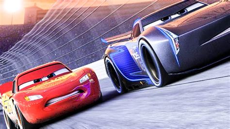 Cars 3 Lightning Vs Jackson Race Wallpaper Wallpapersok