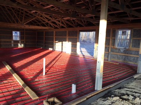 Heated Floor Tubing For Pole Barns Milmar Pole Buildings