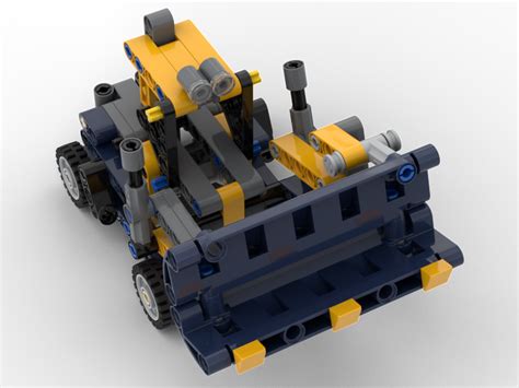 Lego Moc 42147 Wheel Loader By Hoppepe Rebrickable Build With Lego