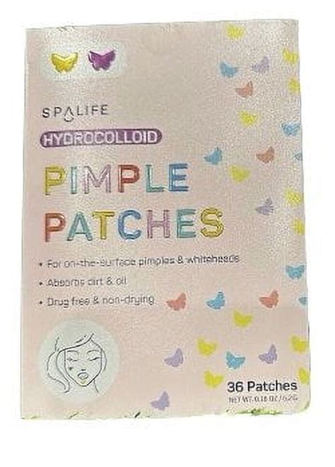Spalife Hydrocolloid Skin Hydrocolloid Pimple Patches 36 Patches Hsa Fsa Eligible