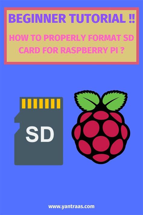 how to format sd card for raspberry pi beginner raspberry pi