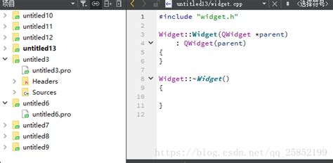 创建qt项目时只有 pro文件，没有生成 cpp和 h文件 qt only pro no h cpp csdn博客