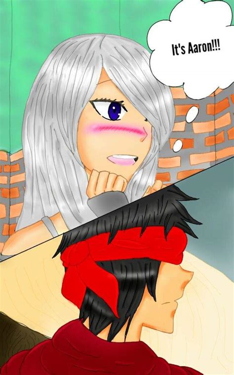 Jenny Staring At Aaron Drawing Aphmau Amino
