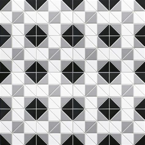 Classic Square 2 Triangle Geometric Tiles Patterns Ant Tile