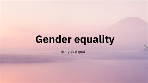 Gender Equality By Sofia Padalino On Prezi