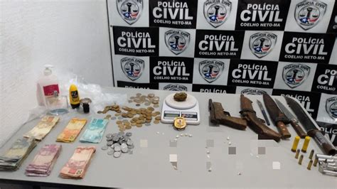 Polícia Civil Desarticula Esquema De Tráfico De Drogas No Maranhão