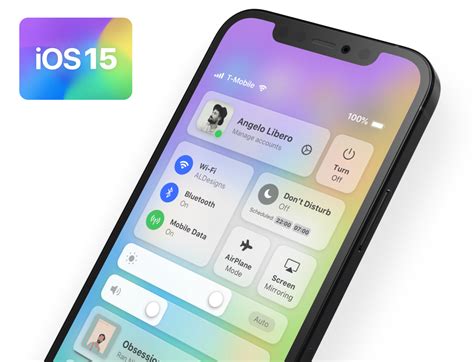 IOS 15 Control Center Redesign By Angelo Libero Designs On Dribbble