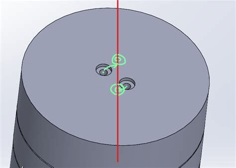 How Do I Align Two Screw Cutouts On One Of The Standard Planes R