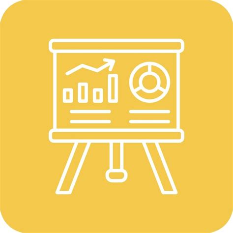 프레젠테이션 아이콘 프리미엄 벡터