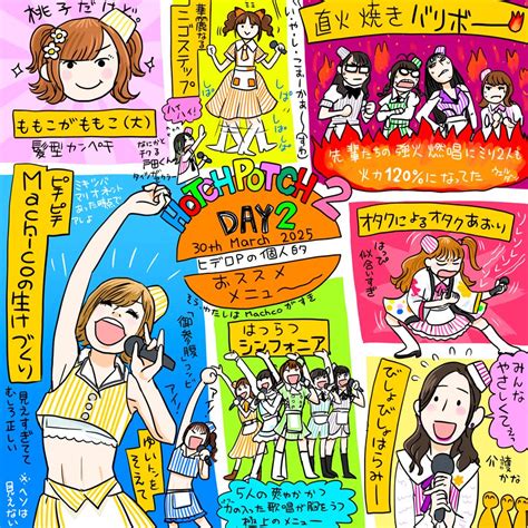 アイマス「アイマスハッチポッチ2day2 のヒデロpおすすめメニューです 」ヒデロpの漫画