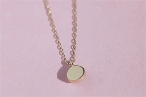 Tiny Opal Necklace Gisler Jewellery