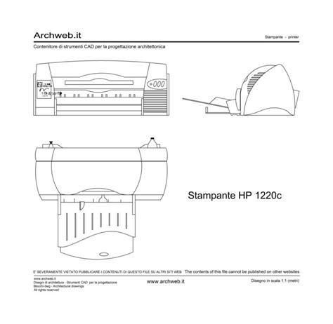 Printers Photocopiers Plotters Dwg