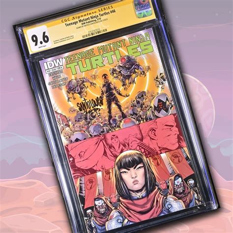 Teenage Mutant Ninja Turtles 46 Idw Publishing Cgc Signature Series 9