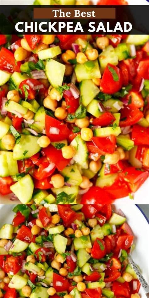 The Best Chickpea Salad