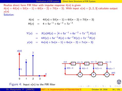 Discrete Time Systems And Discetre Time Fourier Ppt