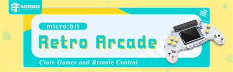 Elecfreaks Microbit Retro Makecode Arcade For Stem