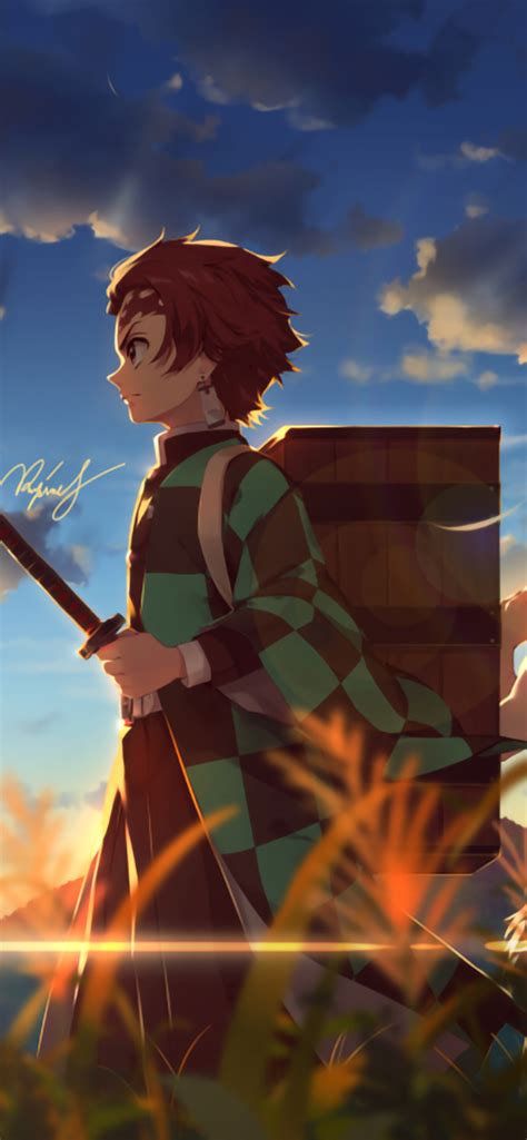 1242x2688 Inosuke Hashibira Tanjirou Kamado And Zenitsu Agatsuma