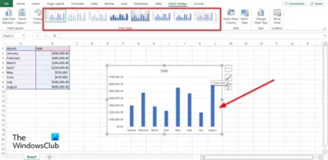 How To Change Layout And Chart Style In Excel