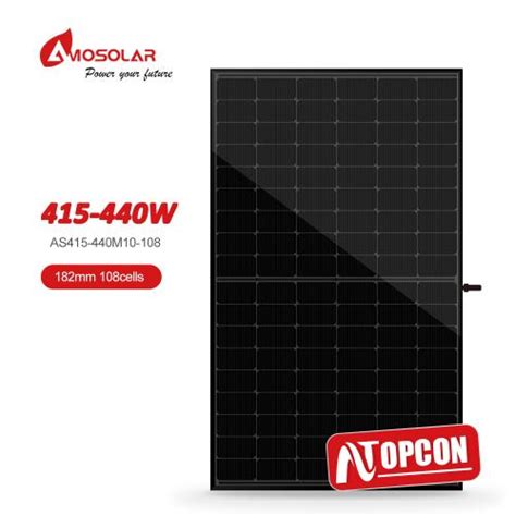 Topcon Pv Modulesolar Panel And Monofacial 182mm M10monofacial 210mm