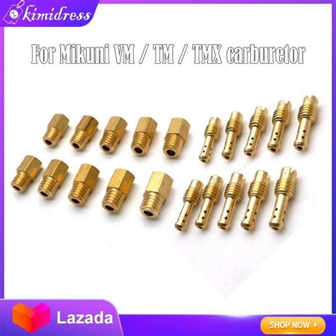 Jual Nosel Karburator Emas Kimdress 10 Buah Jet Utama Tipe Hex 10x