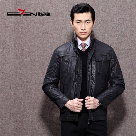 柒牌男装正品 男士棉衣男短款冬季棉服外套e99k201t1柒牌官方旗舰店