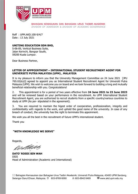 Appoinment Letter And Certificate