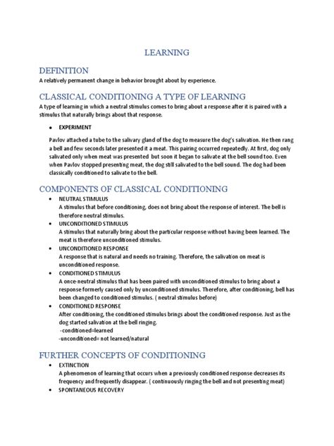 learning classical vs operant conditioning pdf classical