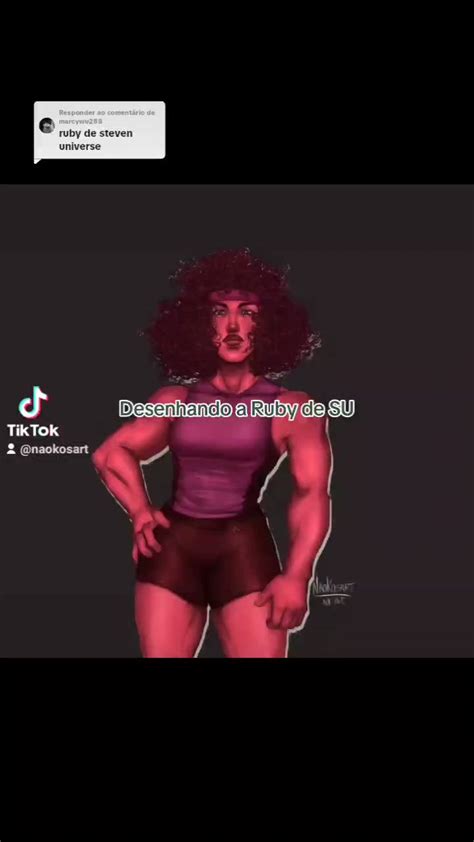 Naokosart On Twitter Ruby Steven Universe Challenge Stevenuniverse
