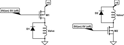 Mosfet High Side Driver Vs Low Side Driver For Controlling Solenoid