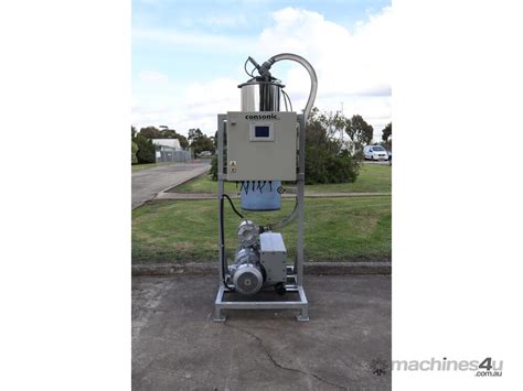 Used Consonic Hopper Loader Controller With 7 5kw Vacuum Pump Consonic Plastic Extrusion