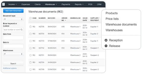 Warehouse Software Online Invoices Invoicing Software Invoice