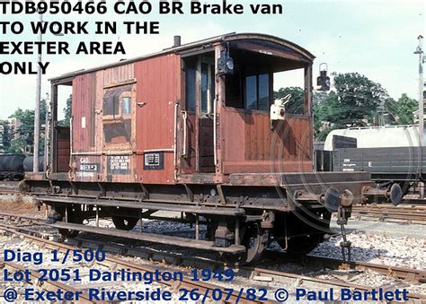 Paul Bartletts Photographs Br Brake Van And Operating Vehicles