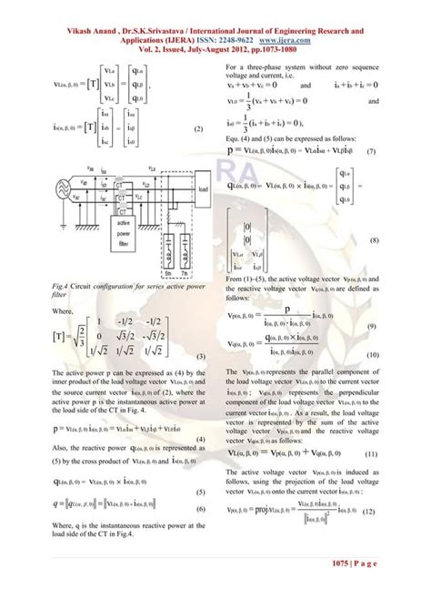 Simulation And Performance Investigation Of Series Active Power Filter Using Hysteresis Current