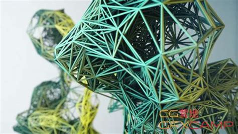 XP粒子模拟线框人物动画C4D教程 Cinema 4D Create Stunning Plexus Geometry X Particles