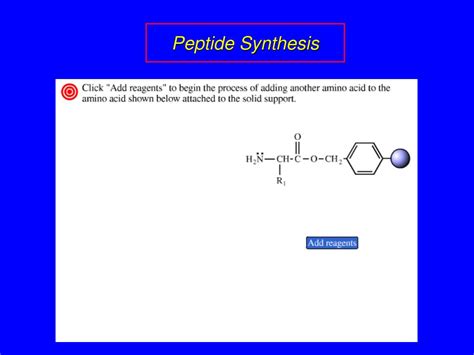 PPT The Strategy Of Peptide Synthesis PowerPoint Presentation Free