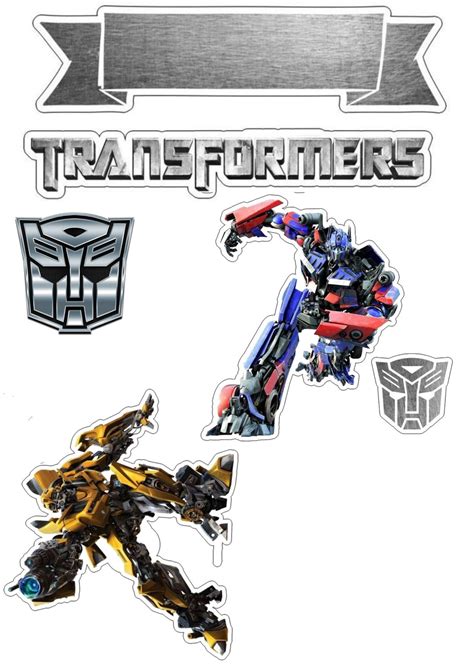Transformers Free Printable Cake Toppers Artofit