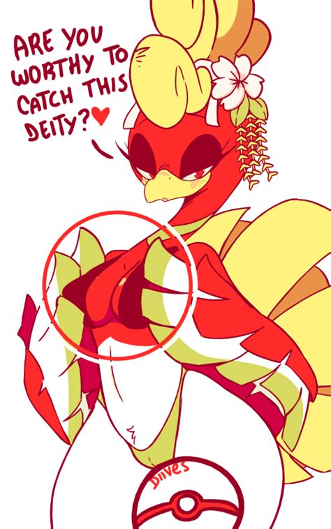416434 Suggestive Artist Diives Bird Fictional Species Ho Oh