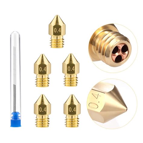 3d Printer Nozzle For 175mm Filament High Flow Mk8 Nozzle Compatible