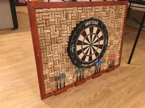 Cork Dart Board Backer Choose Any Custom Design Includes Etsy
