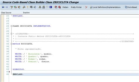 Sap Classes Abap Desenvolvimento Código Aberto