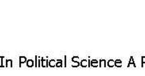 Writing A Research Paper In Political Science A Practical Guide To Inquiry Structure And Methods